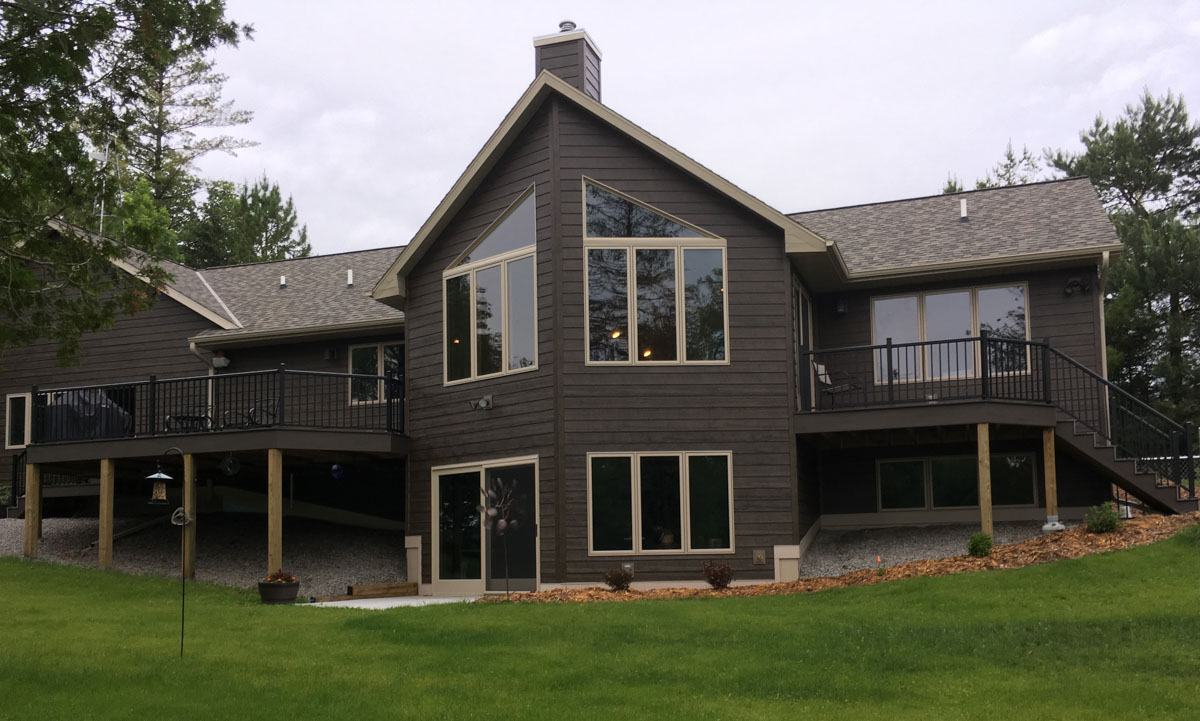 Country Custom Home - Diamond Kote® Siding System