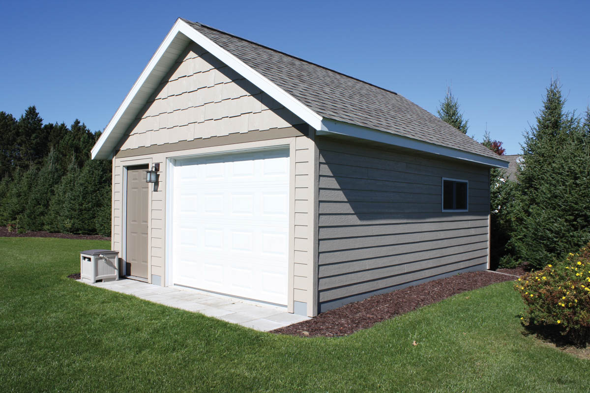 Revamped Shed - Diamond Kote® Siding System