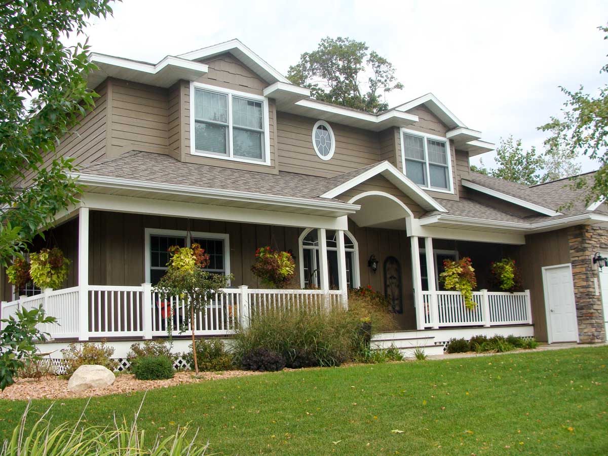 Polished in Brown - Diamond Kote® Siding System